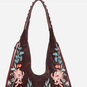Johnny Was | Bags | Johnny Wass Embroidered Soft Hobo | Poshmark